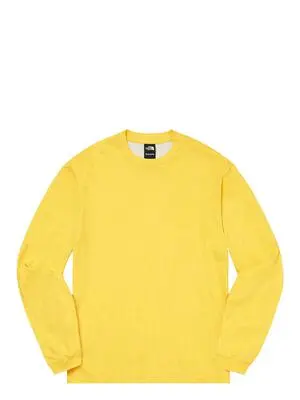 Supreme X The North Face Pigment Printed Long-sleeve Top - Yellow