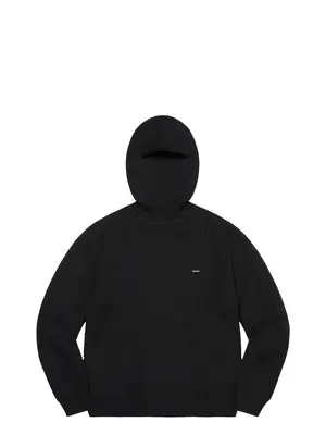 Supreme Small Box Balaclava Turtleneck Sweater - Black | Editorialist