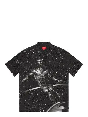 Supreme Silver Surfer Short-sleeve Shirt - Black
