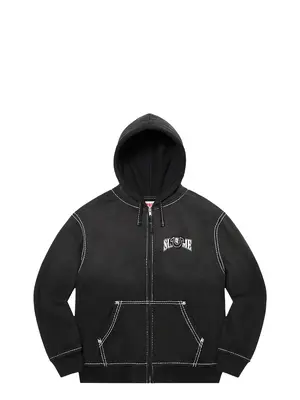 Supreme X True Religion Zip Up Hooded Sweatshirt - Black