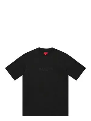 Supreme Beaded Logo Short-sleeve Top 'black' Black
