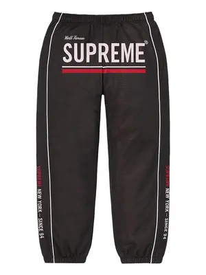 Supreme World Famous Jacquard Track Pant - Black