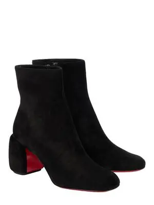 CHRISTIAN LOUBOUTIN Christian Louboutin Minny Booty 70 Ankle Boots Black