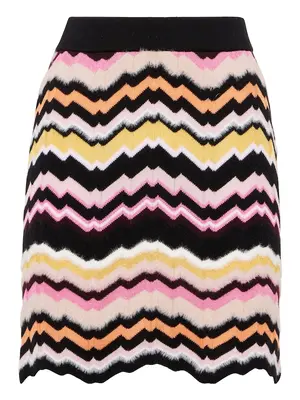 Missoni Zig Zag Mini Skirt - Multicoloured