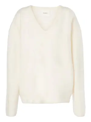 LISA YANG Margareta Cashmere Sweater - Neutrals