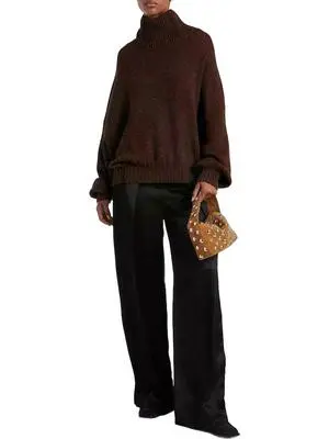 Khaite Morris Cashmere-blend Sweater - Brown