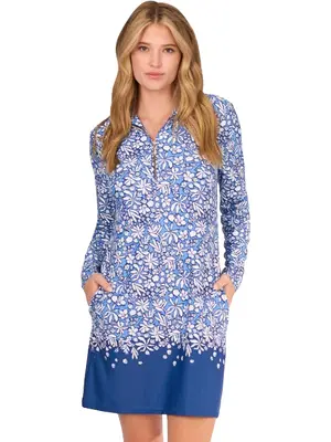 CABANA LIFE 1/4 Zip Sport Dress Seaside