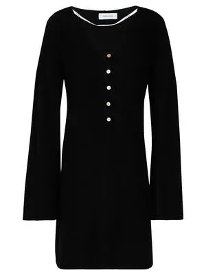 Naadam Cashmere Mini Dress - Black
