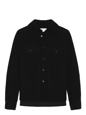 Saint Laurent Saint Laurent Fall Overshirt In Black Faded Black