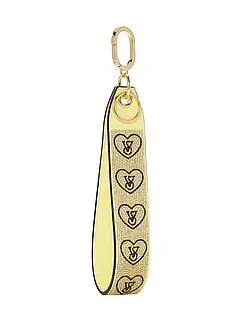 Victoria's Secret Victoria's Secret Wristlet Strap Keychain Yellow