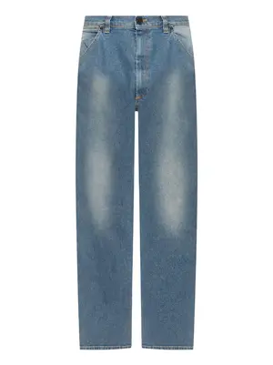 VIVIENNE WESTWOOD Cotton Straight Jeans - Blue