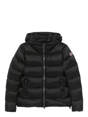COLMAR Logo-patch Puffer Jacket - Black