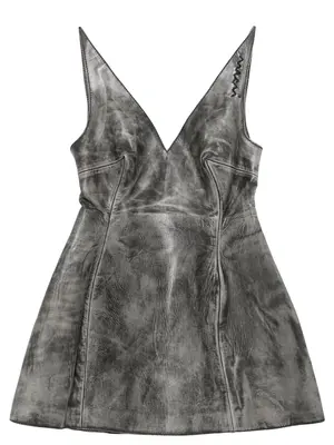 Marni Flared Mini Dress - Grey