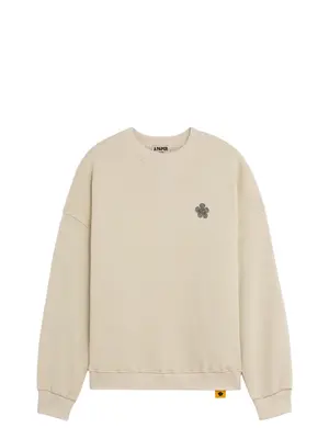 A PAPER KID Logo-print Sweatshirt - Neutrals