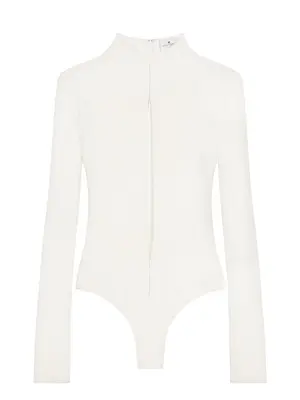 COURREGES Volcano Jersey Body - White