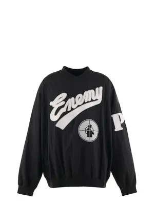 SAINT MXXXXXX Enemy Sweatshirt - Black