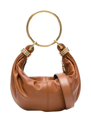 Chloé Chloé Small Bracelet Hobo Bag Brown