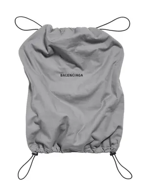 Balenciaga Cotton Jersey Top - Grey