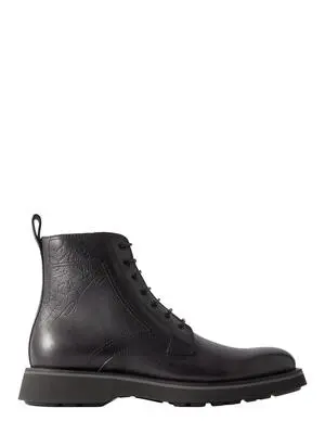 Berluti Alessio Scritto Venezia Full-grain Leather Boots - Black