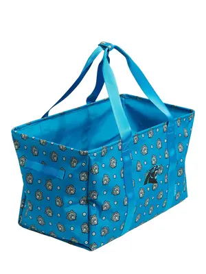 VERA BRADLEY Nfl Carolina Panthers Bandana Large Car Tote - Multicolor
