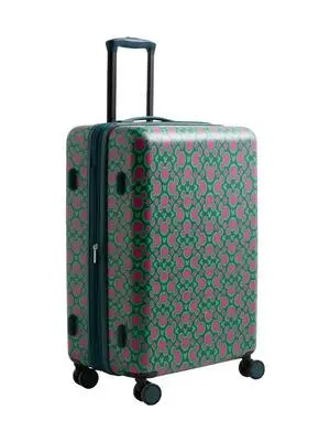 VERA BRADLEY Disney 26" Adair Spinner Rolling Luggage - Green