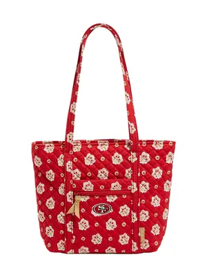 VERA BRADLEY San Francisco 49ers Bandana Small Tote Bag - Multicolor