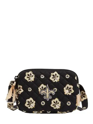 VERA BRADLEY Nfl Rfid New Orleans Saints Crossbody Bag - Multicolor