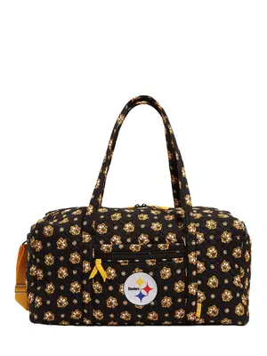VERA BRADLEY Nfl Large Travel Duffle Bag - Pittsburgh Steelers