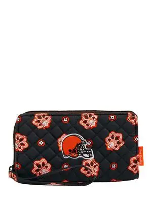 VERA BRADLEY Nfl Rfid Front Zip Wristlet - Multicolor