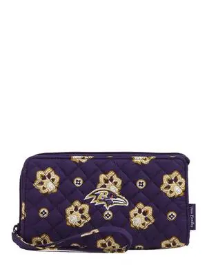 VERA BRADLEY Nfl Rfid Front Zip Wristlet - Multicolor