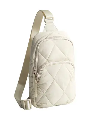 VERA BRADLEY Vera Bradley Lorman Sling Backpack Gray