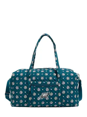 VERA BRADLEY Nfl Large Travel Duffel Bag - Philadelphia Eagles