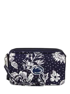 VERA BRADLEY Collegiate Rfid All In One Crossbody Bag - Navy/white