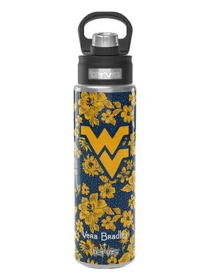 VERA BRADLEY Tervis 24oz Wide Mouth Bottle - Blue/yellow