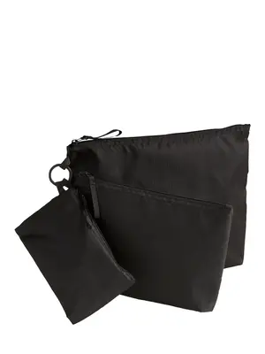 VERA BRADLEY Vera Bradley 3-Piece Pouch Organizer Set Black