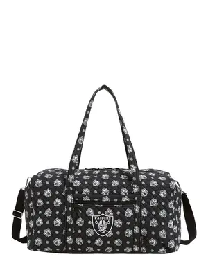 VERA BRADLEY Nfl Large Travel Duffel Bag - Las Vegas Raiders