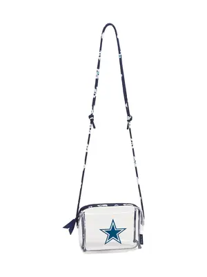 VERA BRADLEY Nfl Dallas Cowboys Bandana Clear Crossbody Bag - Multicolor