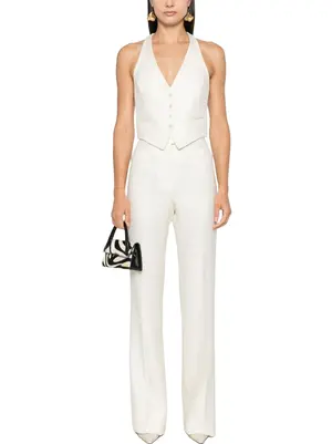 TOM FORD Twill-weave Tailored Trousers - Neutrals