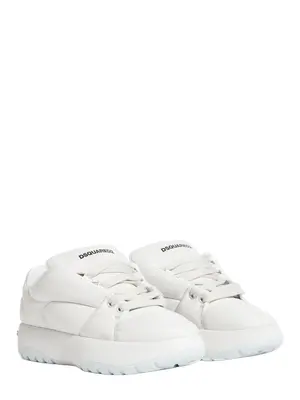 Dsquared2 DSQUARED2 Inflated-Effect Low-Top Sneakers White