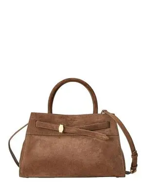Veronica Beard Veronica Beard Dash Suede Tote Bag Bark