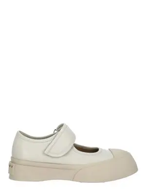 Marni Mary Jane Flat - Ivory