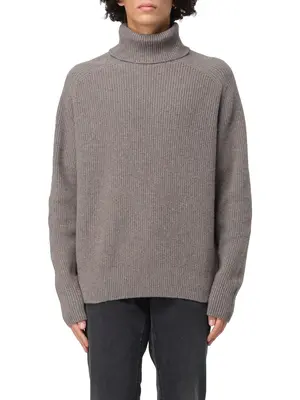 BOSS BOSS Ribbed Turtleneck Sweater Beige