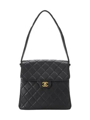 CHANEL Quilted Lambskin Double Sided Flap Bag