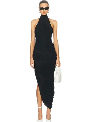 Magda Butrym Halter Dress - Black