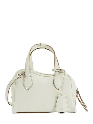 ATP ATELIER ATP Atelier Ormelle Grained Leather Top Handle Bag Bianco