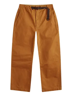 Comme Des Garçons Belted Herringbone Work Trousers - Beige
