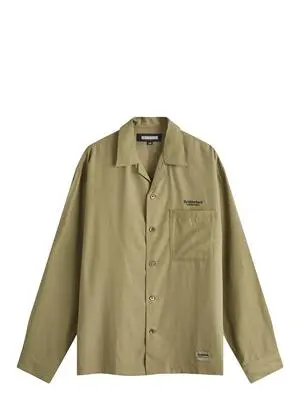 NEIGHBORHOOD Open Collar Shirt - Olive Drab