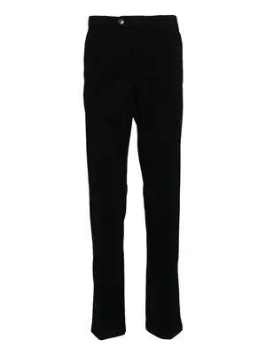 Canali Gabardine Chino Trousers - Blue