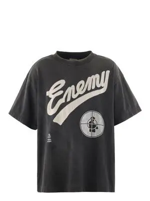 SAINT MXXXXXX Public Enemy T-shirt - Black