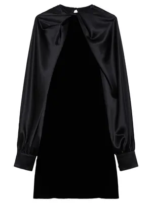 Max Mara Zarelia Two-tone Dress - Black